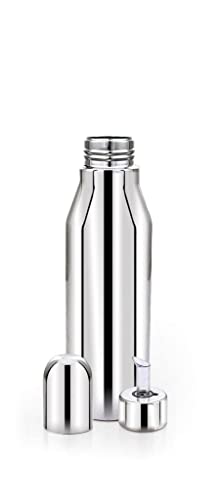 Kansara Olive Oil Dispenser 16oz Oil Bottle Stainless Steel Leak Proof Olive Oil Decanter for Kitchen (500 ML)