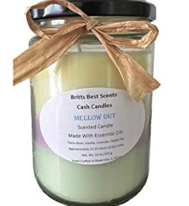 Britts Best Scents- Money Candles- Mellow Out