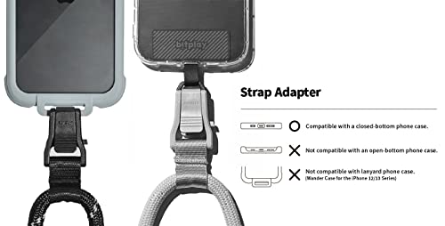 bitplay Urban Lite Strap 8mm, Blue - Adjustable Strap/Lanyard for Wander Case/iPhone/Android Cases