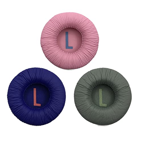 2pcs Replacement Sponge Cushion Earphone Earpads Soft Ear Pads Compatible with JR300 JR300BT JR310BT Student Headset Earphone Cover Ear Pads Headphones Accessory for JR300 JR300BT JR310BT Children's