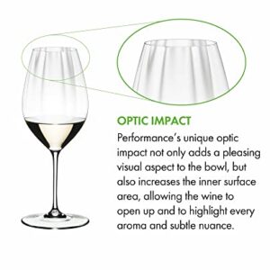 Riedel Performance Red Or White Wine Crystal Glasses, Set of 4