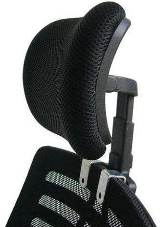 googgoing Chair Headrest Adjustable Height Headrest Swivel Lifting Computer Chair Neck Protection Pillow Headrest with Screw for Ergonomic Chair Office Accessories, Black (2.6)