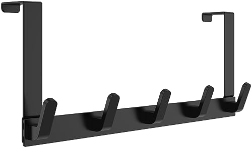 CHAUNCEY HOME Over The Door Coat Hooks, Upgraded Version - Coat Hangers with Extended Arms