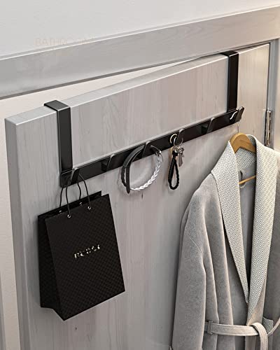 CHAUNCEY HOME Over The Door Coat Hooks, Upgraded Version - Coat Hangers with Extended Arms