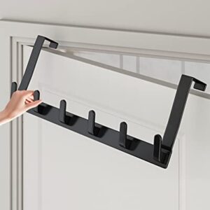 CHAUNCEY HOME Over The Door Coat Hooks, Upgraded Version - Coat Hangers with Extended Arms