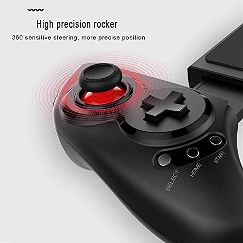 Feiyx Mobile Game Controller,Flexible Wireless Bluetooth Game Handle,Wireless Bluetooth Handle Android iOS Mobile Phone