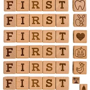 Milestone Mini Blocks | Pregnancy + Newborn +Toddler + Weekly + Monthly + Yearly Age + School Grade + First Holidays