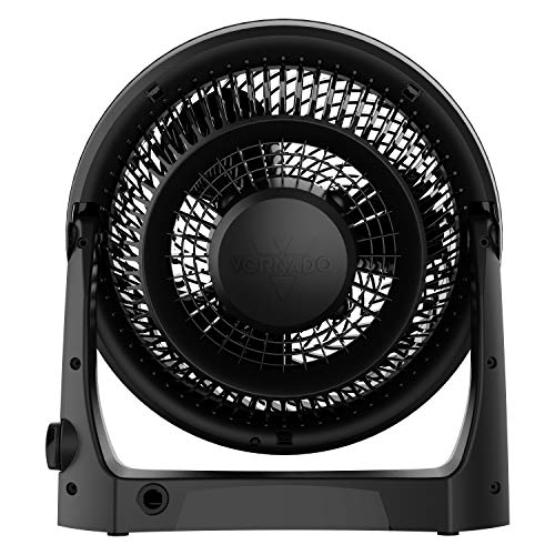 Vornado 62 Whole Room Air Circulator Fan with 3 Speeds, Black (Renewed)