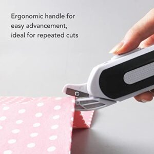 Cordless Electric Craft Scissors, Electric Scissors Multipurpose Home Electric Fabric Scissors Battery Operated for Tailor Sewing Paper Leather Cutting (No Battery)