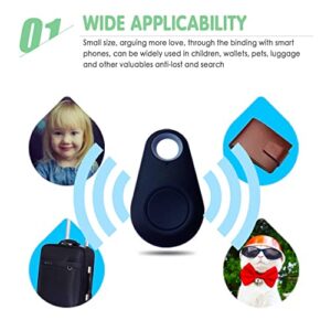 Riloer Smart GPS Tracker Anti-Lost Alarm Device, Wireless Bluetooth Tracker for Pet Child Bag Wallet Phone Key Finder