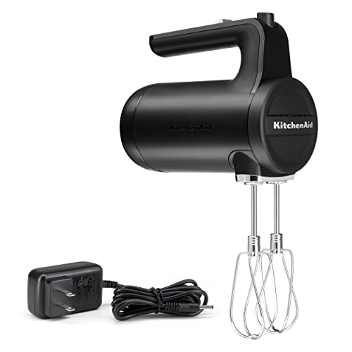 KitchenAid Cordless Variable Speed Hand Blender - KHBBV53 & Cordless 7 Speed Hand Mixer - KHMB732