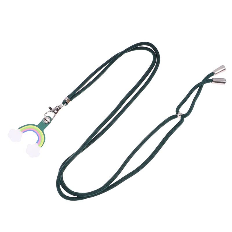 wovsrose 1PC Universal Phone Lanyard Card Fixed Mobile Phone Shell Colorful Neck Cord Anti-Lost Lanyard Strap Phone Adjustable Safety Tether