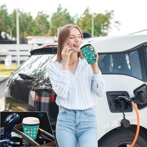 Animal Dogs Reusable Iced Coffee Cup Sleeve With Handle Neoprene Ice Insulator Coffee Cup Sleeve Drink Holde Small 18-20 oz for Coffee Cups Beverages Water Bottle