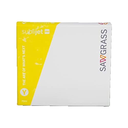 Sawgrass SG1000 Extended SubliJet UHD Sublimation Ink - Yellow (70ml) and 2 Rolls of ProSub Heat Resistant Tape