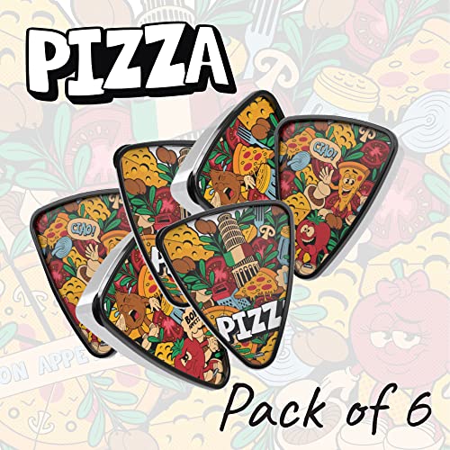 Pizza Slice Container Storage with Lids. Tray, Holder and Saver. Plastic Packs to go. The Best Idea to Serve Pizza to Your Kids