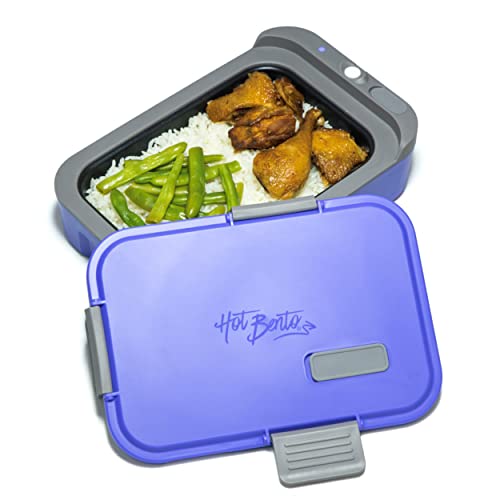 Hot Bento And Insulated Tote Bag - Battery Powered, Portable, Cordless, Hot Meals for Office, Travel, Jobsite, Picnics, Outdoor Recreation