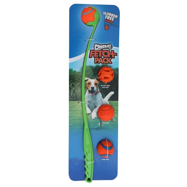 Chuck It! Fetch-Pack, Blue, orange