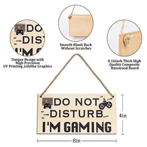 Gamer Christmas Gifts For Teenage Boys Room Decor For 16-18 Teen Boys Girl Gaming Gifts For Boyfriend Do Not Disturb I'M Gaming Funny Gifts For Kids Teenage Mens Husband Game Lovers Gifts Under 10