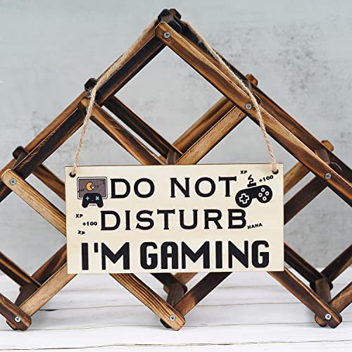 Gamer Christmas Gifts For Teenage Boys Room Decor For 16-18 Teen Boys Girl Gaming Gifts For Boyfriend Do Not Disturb I'M Gaming Funny Gifts For Kids Teenage Mens Husband Game Lovers Gifts Under 10