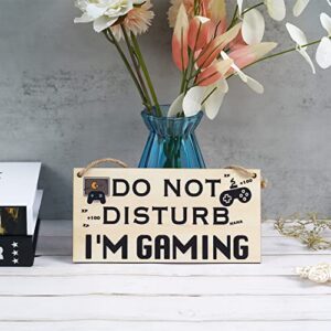 Gamer Christmas Gifts For Teenage Boys Room Decor For 16-18 Teen Boys Girl Gaming Gifts For Boyfriend Do Not Disturb I'M Gaming Funny Gifts For Kids Teenage Mens Husband Game Lovers Gifts Under 10