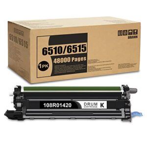 drawn 6510/6515 black drum unit 1 pack 108r01420 drum cartridge replacement for xerox phaser 6510dnm 6510dn 6510dni 6510n workcentre 6515dni 6515dnm 6515dn 6515n printer