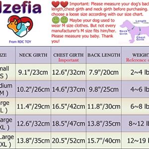 Izefia Dog Coat Cold Weather Coat Windproof Jacket Fleece Warm Dog Sweater Winter Thick Clothes Thick Vest Zipper Tank Top Dog Coat for Small Dog Medium Cat Yellow L