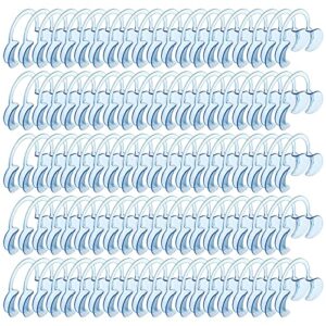 zhengmy 100 pcs c-shape teeth whitening cheek retractor, mouth opener mouth retractor for teeth whitening dental cheek retractor for dentist party challenge games, size medium