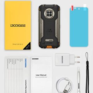 DOOGEE Rugged Smartphone(2022), S96 GT 6.3" 8GB+256GB Waterdrop Screen Rugged Phone Unlocked, Android 12 Phone, Night Vision, 48MP Quad Camera, IP68 Waterproof Ourdoor Cell Phone, NFC, OTG, Dual 4G