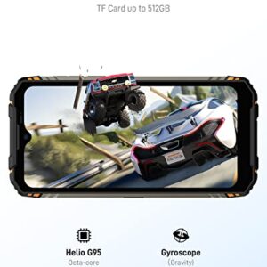 DOOGEE Rugged Smartphone(2022), S96 GT 6.3" 8GB+256GB Waterdrop Screen Rugged Phone Unlocked, Android 12 Phone, Night Vision, 48MP Quad Camera, IP68 Waterproof Ourdoor Cell Phone, NFC, OTG, Dual 4G