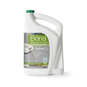 irobot braava jet hard surface cleaning solution, compatible with all braava robot mops - bona, clear