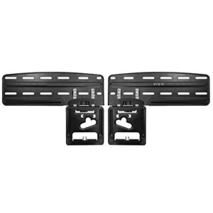 vivo micro-gap flat tv wall mount designed for 43 to 85 inch 2021 samsung neo qled, qled (excluding au7000, q80a), crystal uhd tvs, the frame tv, ultra slim profile, max vesa 1200x800, mount-tvsg1