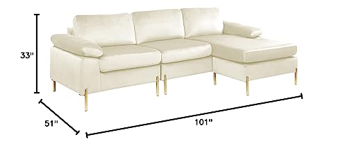 Devion Furniture Zex Sectional, White