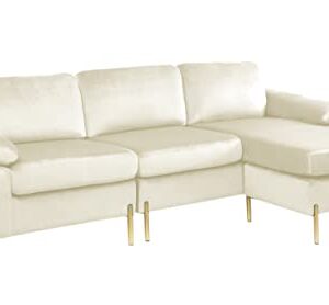 Devion Furniture Zex Sectional, White