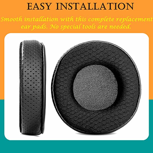 TaiZiChangQin HA-RX300 Upgrade Ear Pads Ear Cushions Replacement Compatible with JVC HARX300 HA RX300 Headphone ( Fabric Earpads )