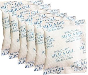 pet food desiccant bag, silica gel desiccants keep cat food & dog food dry and fresh, 6 packs desiccant packets for automatic cat feeder model vl001, vl002, vl003, vl004