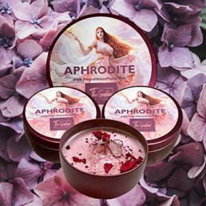 aphrodite spiritual candle (small 4oz)