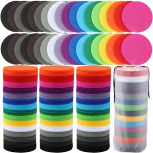 240 pieces of carpet dot marker floor dot carpet circle marker for classroom decor elementary school teacher supplies, elementary kindergarten daycare classroom decor, 4 inch (multicolor)