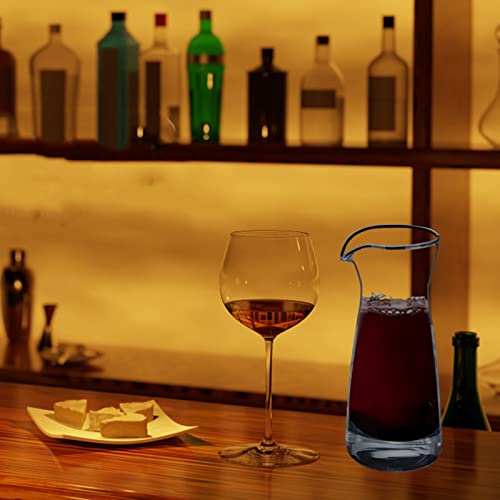 Inevoc Wine Decanter,Inevoc 6 Pack Single Serving,Mini Size Decanters,Small Individual Wine Carafes,Wine Carafe Decanter,Small Carafe for Wine Dinner Parties,Wine Tastings Transparent