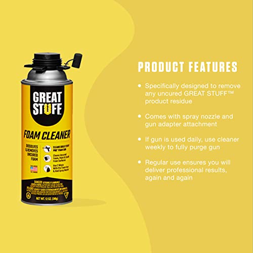 Great Stuff Foam Cleaner 12oz