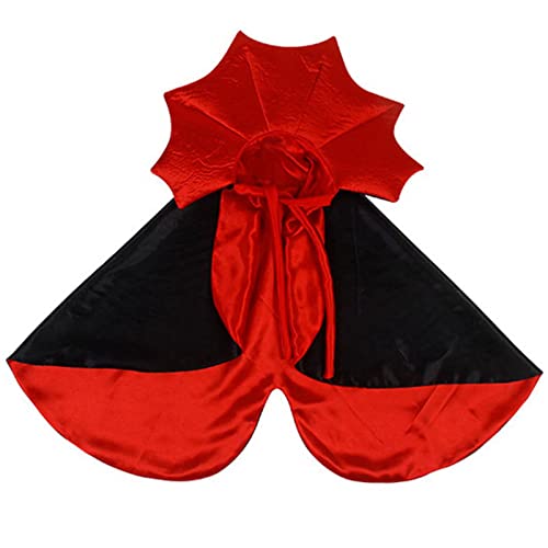 Dog Cape Costume Halloween Dog Costume Dog Vampire Devil Costume Dog Halloween Cloak Cape Halloween Costumes for Cats Small Medium Dogs