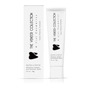 Veneer Whitening Toothpaste The Veneer Collection Remove Stains from Veneers Fresh Mint Toothpaste for Veneers