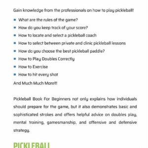 Pickleball Rules and Fundamentals: Learn the Basic to Advance Terminologies, Guidelines, and Gameplay Modes to Become a Better Player (Mastering the Game of Pickleball)