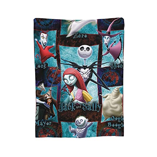 Cartoon Flannel Blanket Super Soft Conditioner Throw Blanket for Couch Sofa Couch Bed All Season 50"x40"