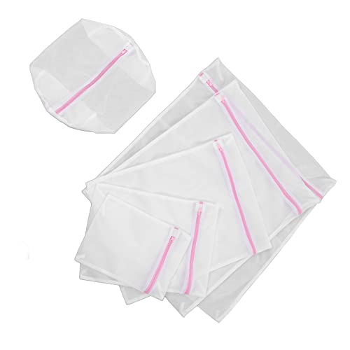 plplaaoo Multifunction Durable and Reusable Wash Bag, Laundry Bag,8 Pcs Mesh Laundry Bag,Travel Organization Bag for Coat,Clothes,Jeans,Bath Towel,Sock,Lingerie