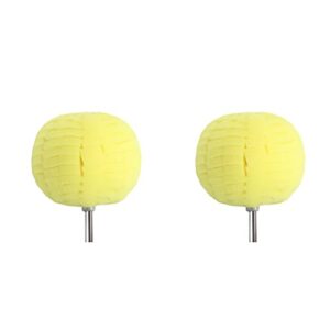 vicasky car kit car kit car kit wool buffing pad 2pcs car pads detailing buffer hub yellow polished for waxing sponge round car kit wool buffing pad wool buffing pad wool buffing pad