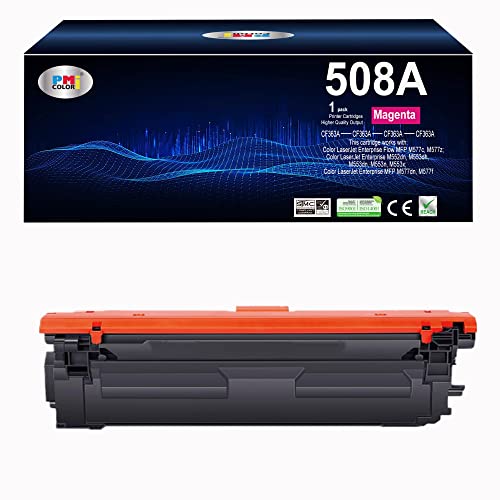 508A Magenta Toner Cartridge CF363A Replacement for Laserjet Enterprise M552, M553, Color Laserjet Enterprise MFP M577 Series Printer (1 Pack)