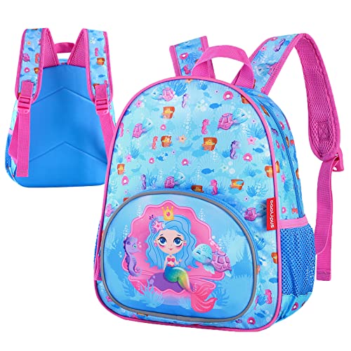 Daaupus 12-Inch girl preschool backpack,Kids Backpack for Boys & Girls, Perfect for Daycare and Preschool, Unique design print backpack for school and travel