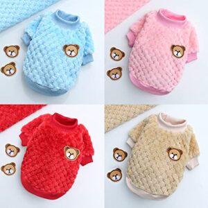 Dog Sweater Dog Sweaters for Small Medium Dogs Warm and Soft Dog Clothes for Small Dogs Boy or Girl Puppy Sweaters for Small Dogs Winter Pet Dog Cat Sweater Clothes