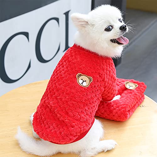 Dog Sweater Dog Sweaters for Small Medium Dogs Warm and Soft Dog Clothes for Small Dogs Boy or Girl Puppy Sweaters for Small Dogs Winter Pet Dog Cat Sweater Clothes