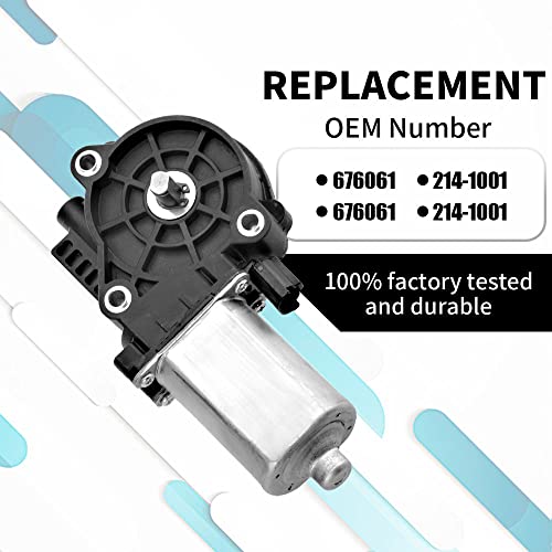 CNRAQR 676061 RV Stair Entry Step Motor Replacement for Kwikee Step Motor Part Number 1101428 379147 214-1001